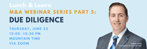 Webinar Due Diligence Doida Crow Legal